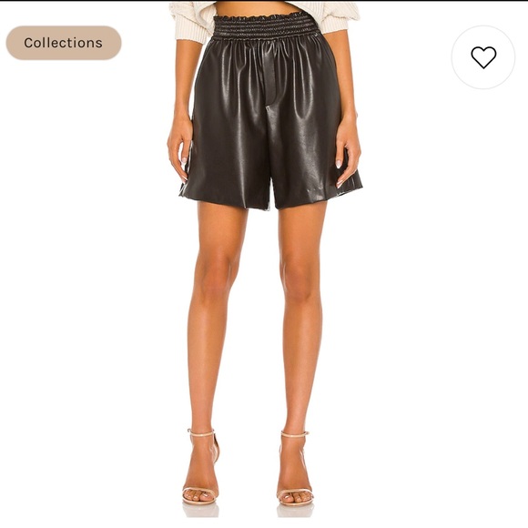 A.L.C. | Shorts | Alc Kaleb Vegan Leather Shorts | Poshmark